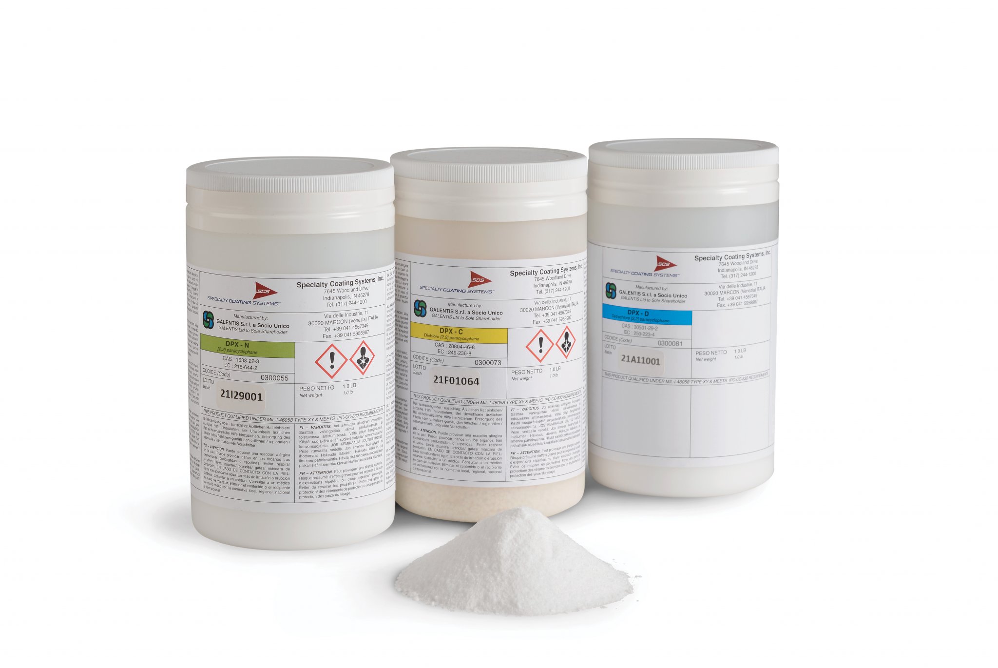 Parylene Raw Material Dimer | Specialty Coating Systems